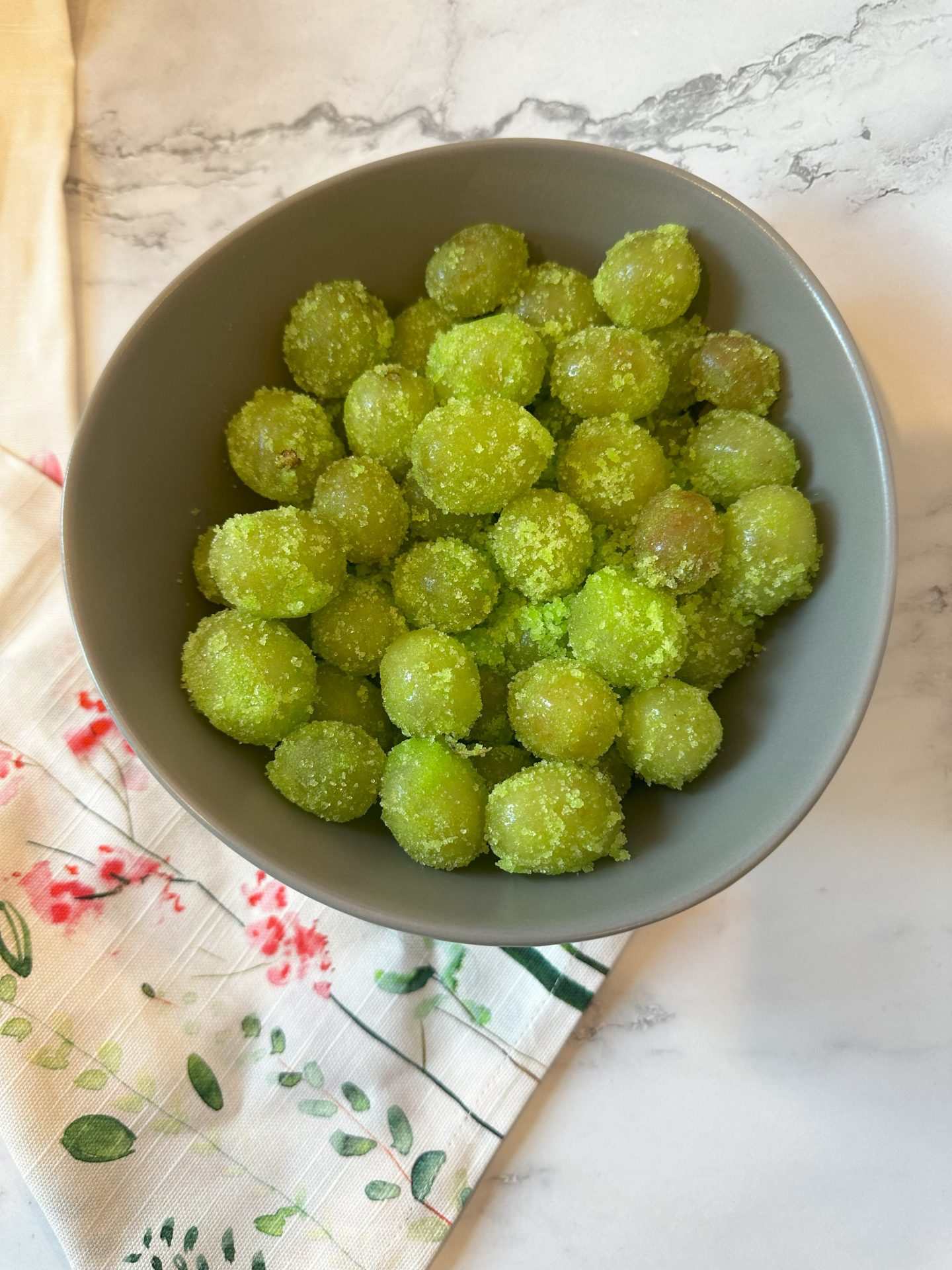 Jolly Rancher Frozen Grapes